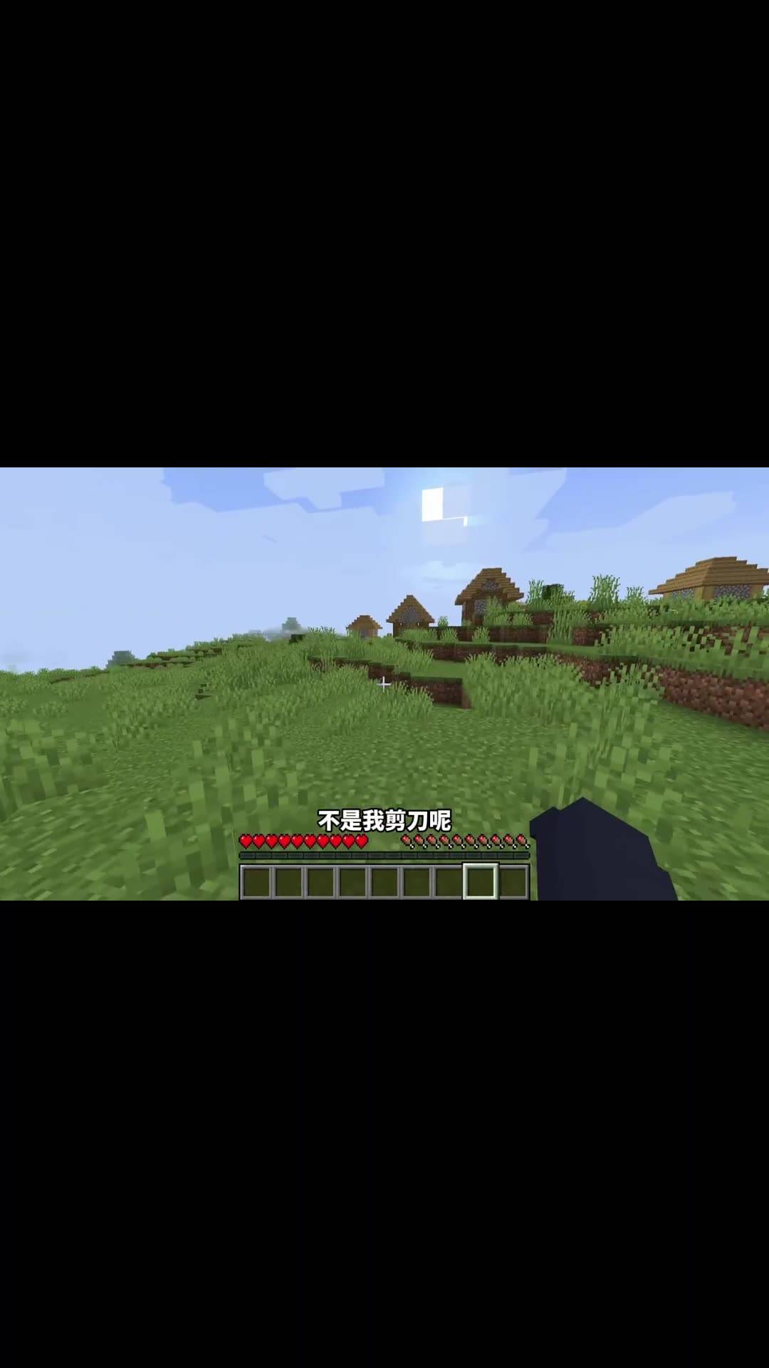 我的世界:当我们可以剪掉生物的皮,我们如何生存