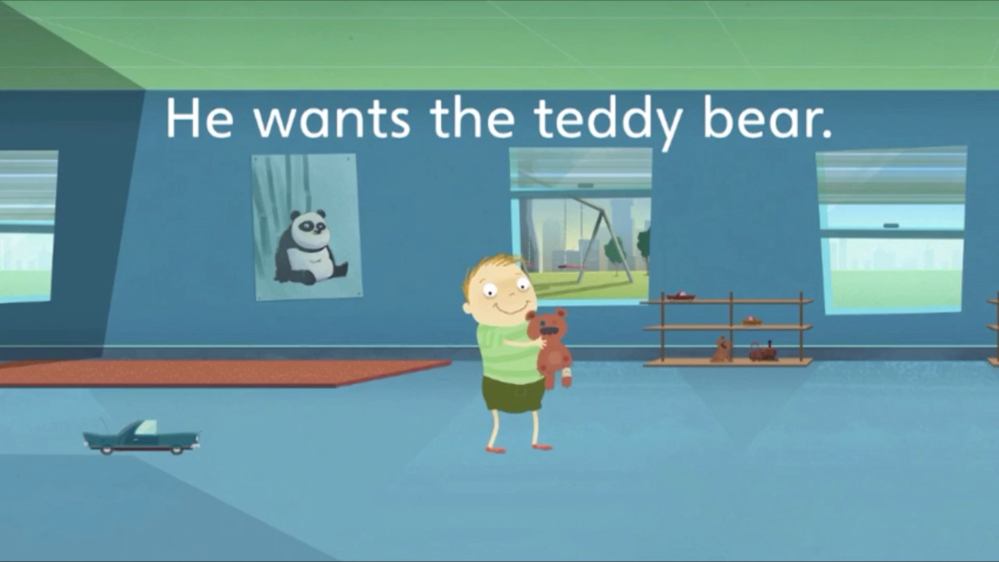 第一人称和第二人称加动词want来回答问题,看动画学英语,小学初中...