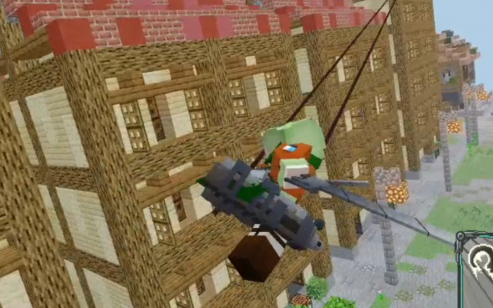 网易最好用的立体机动装置_哔哩哔哩bilibili_我的世界