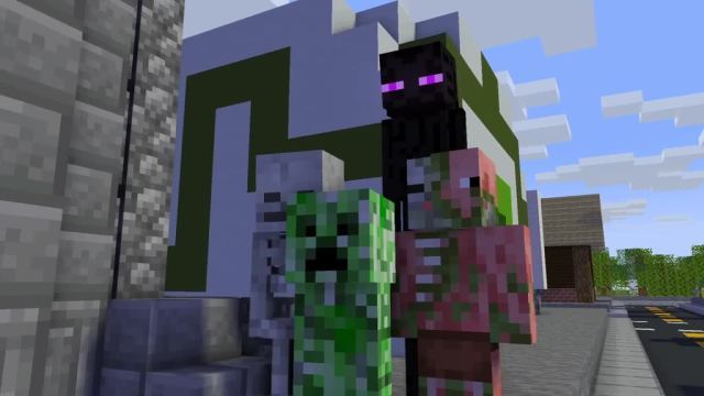 我的世界MC动画:实体303变坏的真实原因,关于303的悲伤故事!