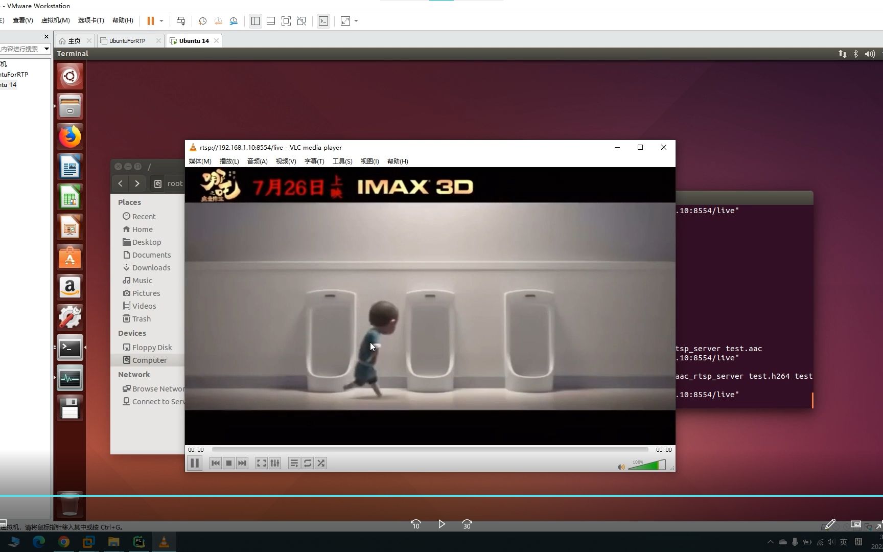 RTP实时传输协议演示
