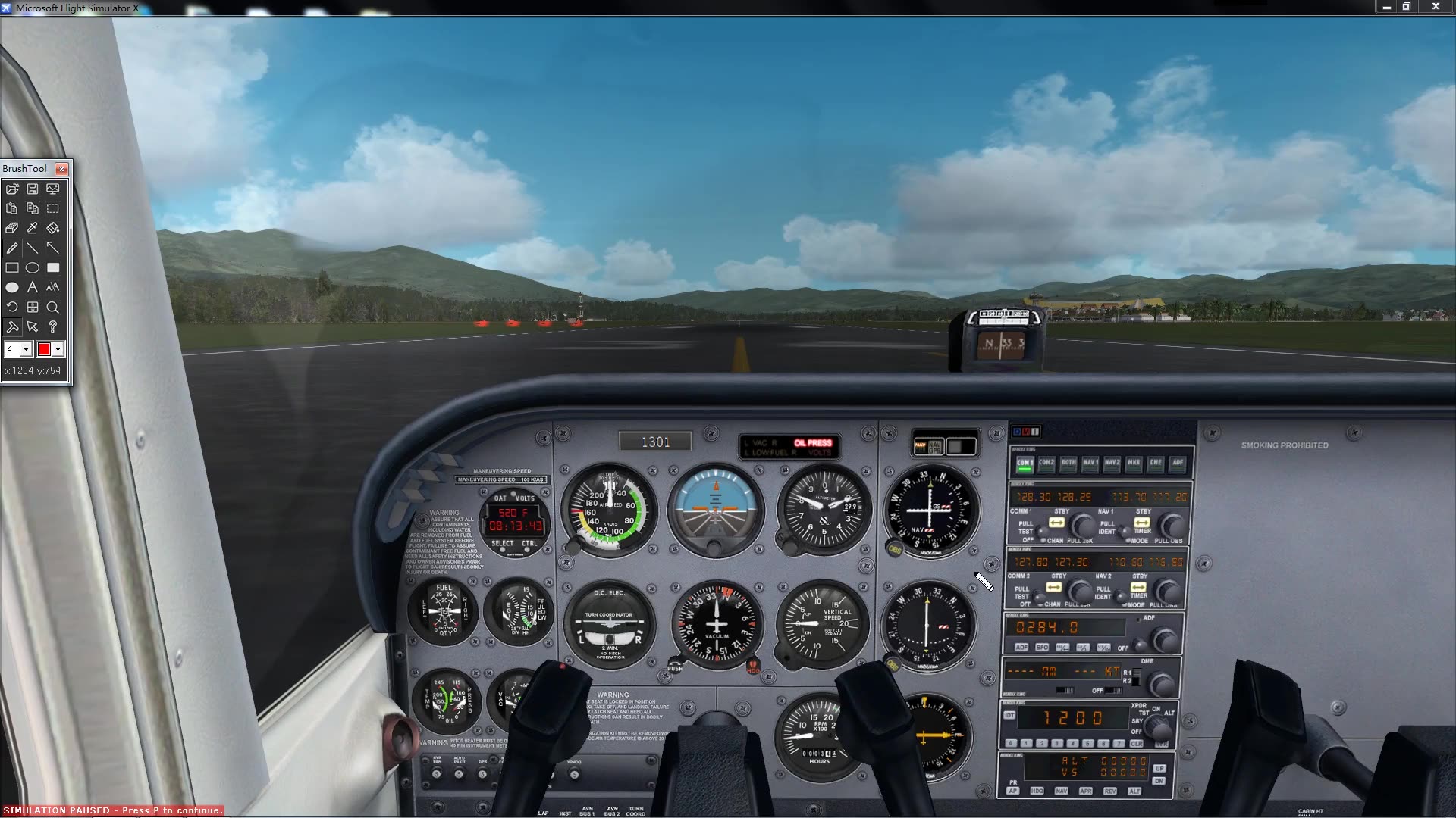 阿光FSX模拟飞行训练营【第一季】第二集 起落航线解说+演示