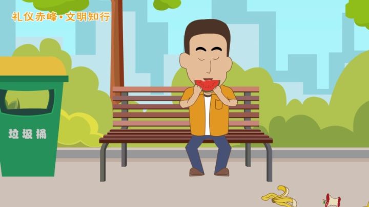 文明礼仪伴我行——不要乱丢垃圾