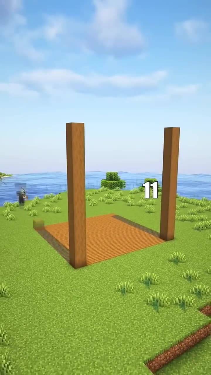 游戏:我的世界建筑教程:漏斗木屋