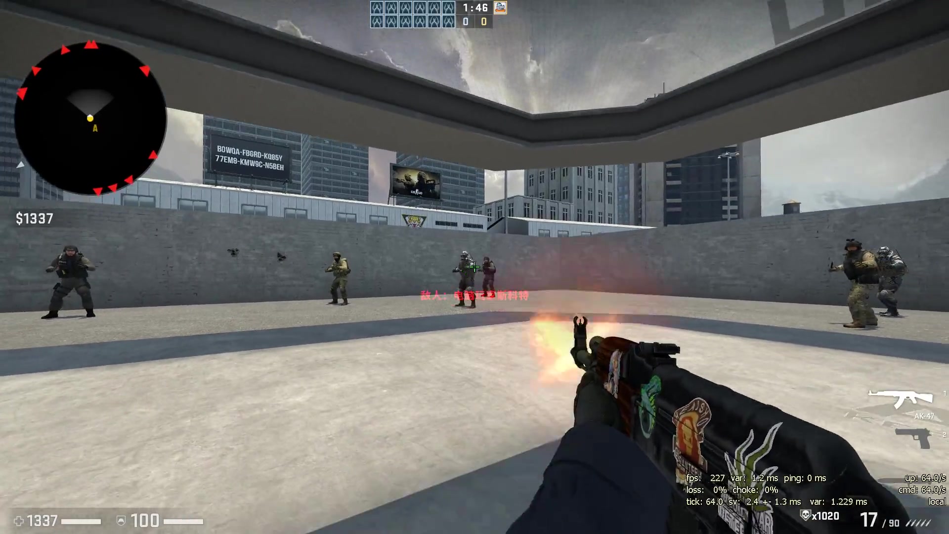CSGO 有效练习压枪的方法