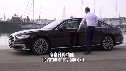 奥迪A8安全测试,看完就知道有多黑科技!