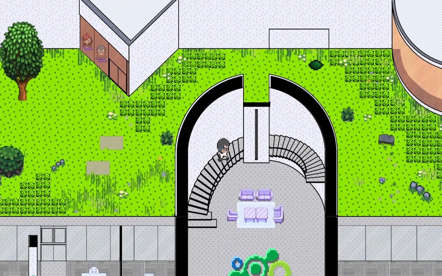 BLEUPHA BioFAB RPG风格建筑漫游