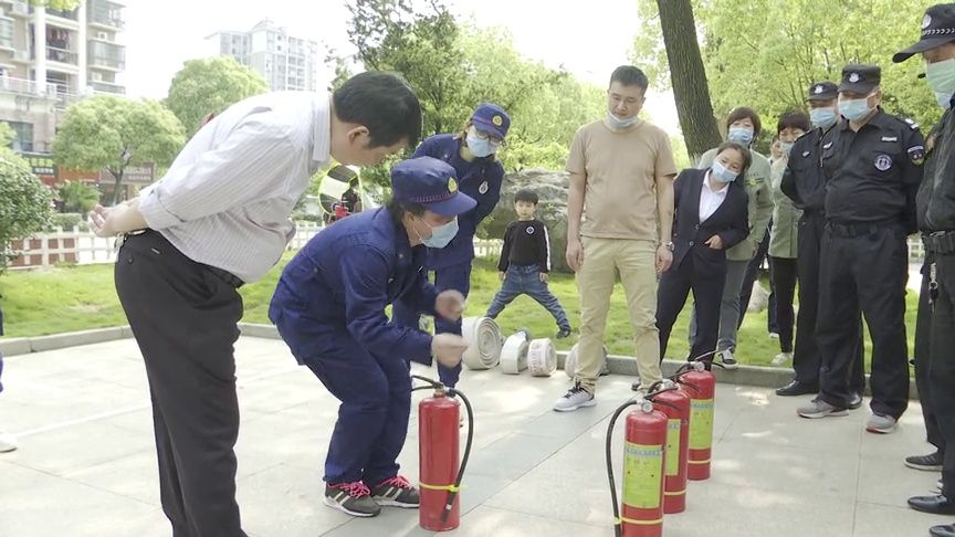 简讯:市消防救援大队开展消防知识培训进社区活动