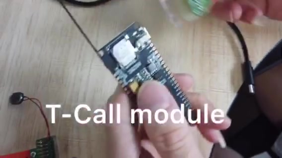 TTGO T-Call 通话功能演示SM800L模块ESP32WIFI蓝牙模块