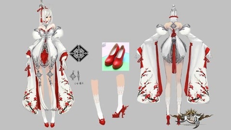 3dmax 梅花女使角色建模教程。3d建模基础教程
