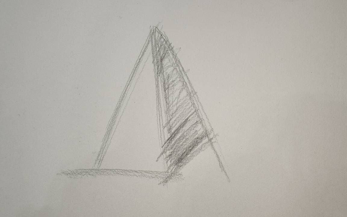【素描新手联盟】素描小课堂 新年的第一个几何教学 祝大家新年快乐