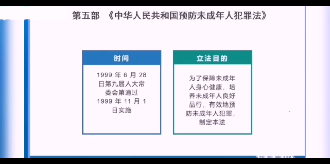 教育法律法规学习《预防未成年犯罪法》