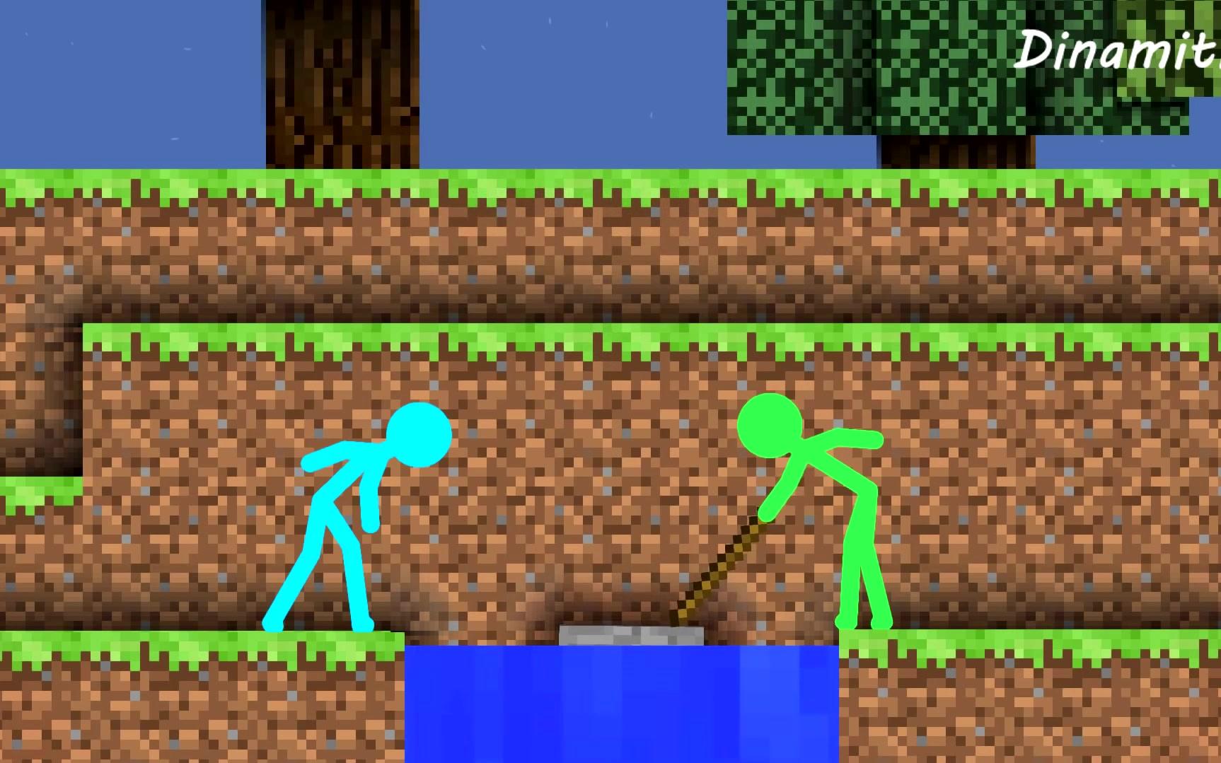 【Dinamitic】火柴人vs我的世界:猜猜他是什么