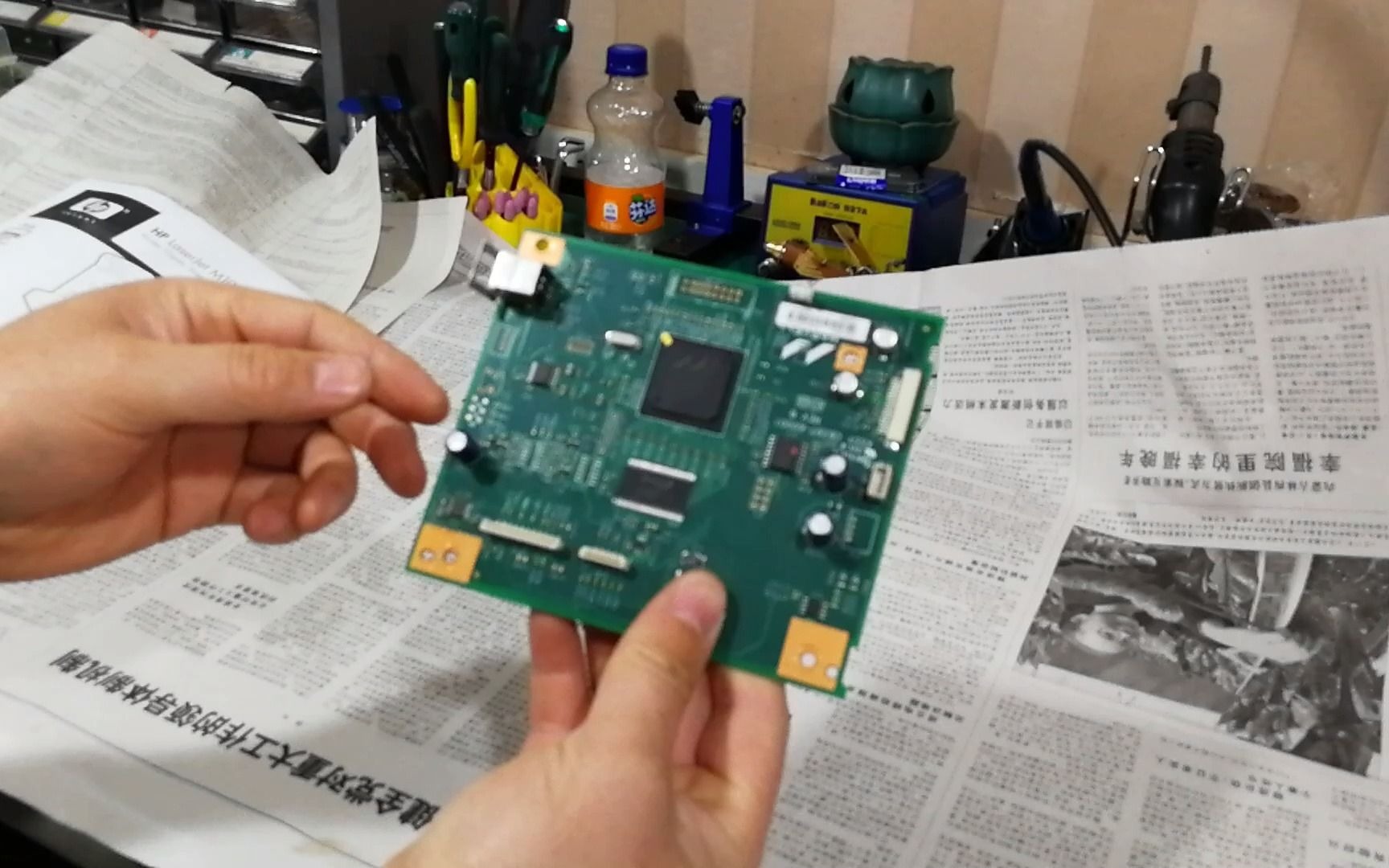 神机惠普1005打印正常,复印变大!看老师傅的终极解决方案(上)