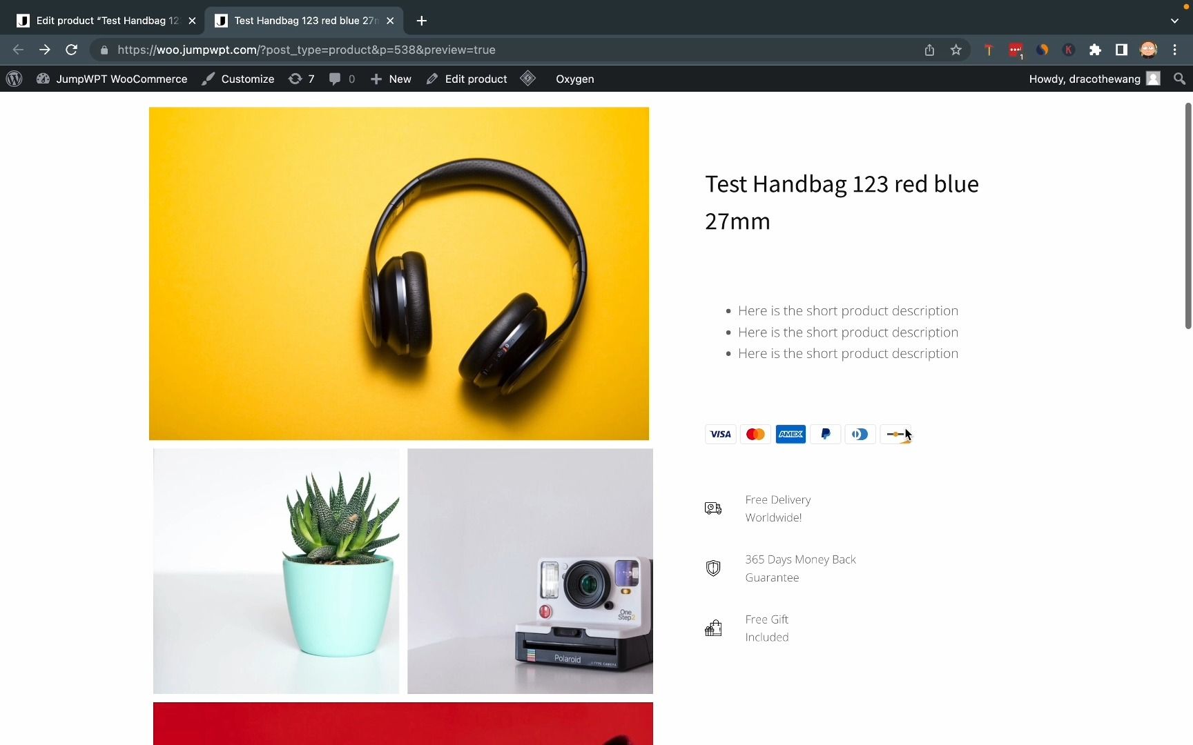 C端上传产品 - 免费&全网最详细Wordpress零售B2C独立站教学