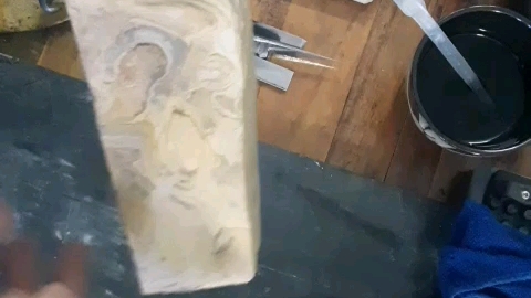 国内砚台-天坛砚原石的砥石作用测试