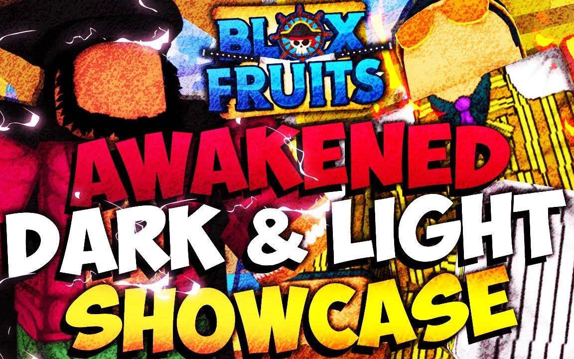 【搬运】Blox Fruits 最新的闪闪和暗暗觉醒展示!