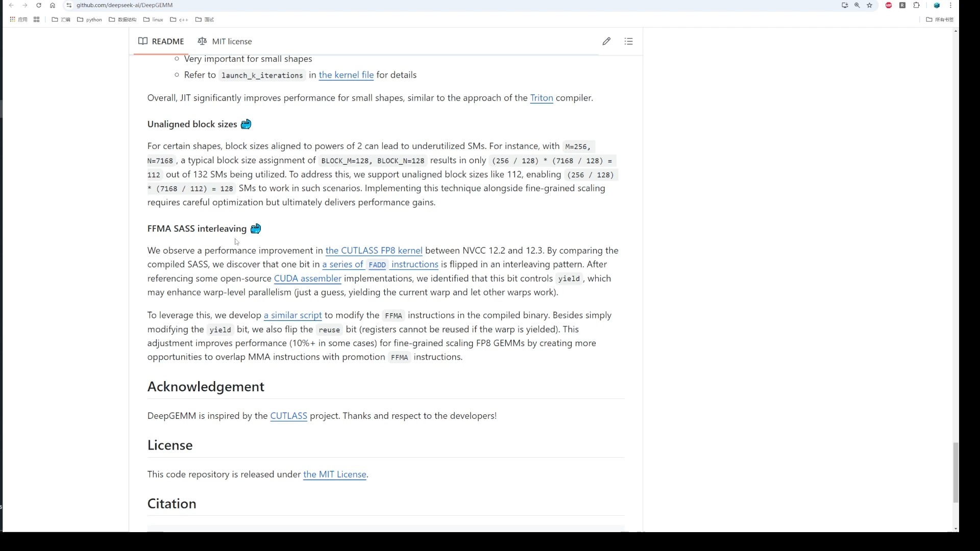 [deepseek] 周三DeepGEMM中的指令优化简析