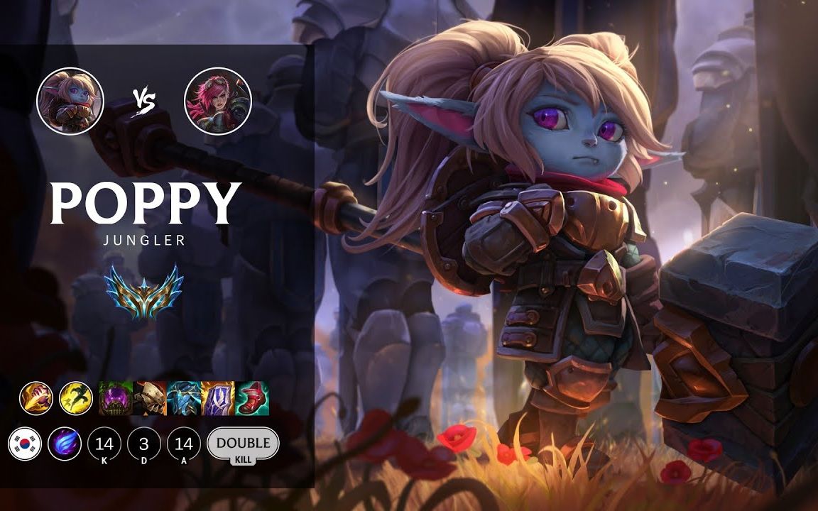 【韩服王者局】【打野】波比 vs 蔚 - 12.16_电子竞技热门视频