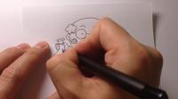 简笔画人物讲解.科学家的画法