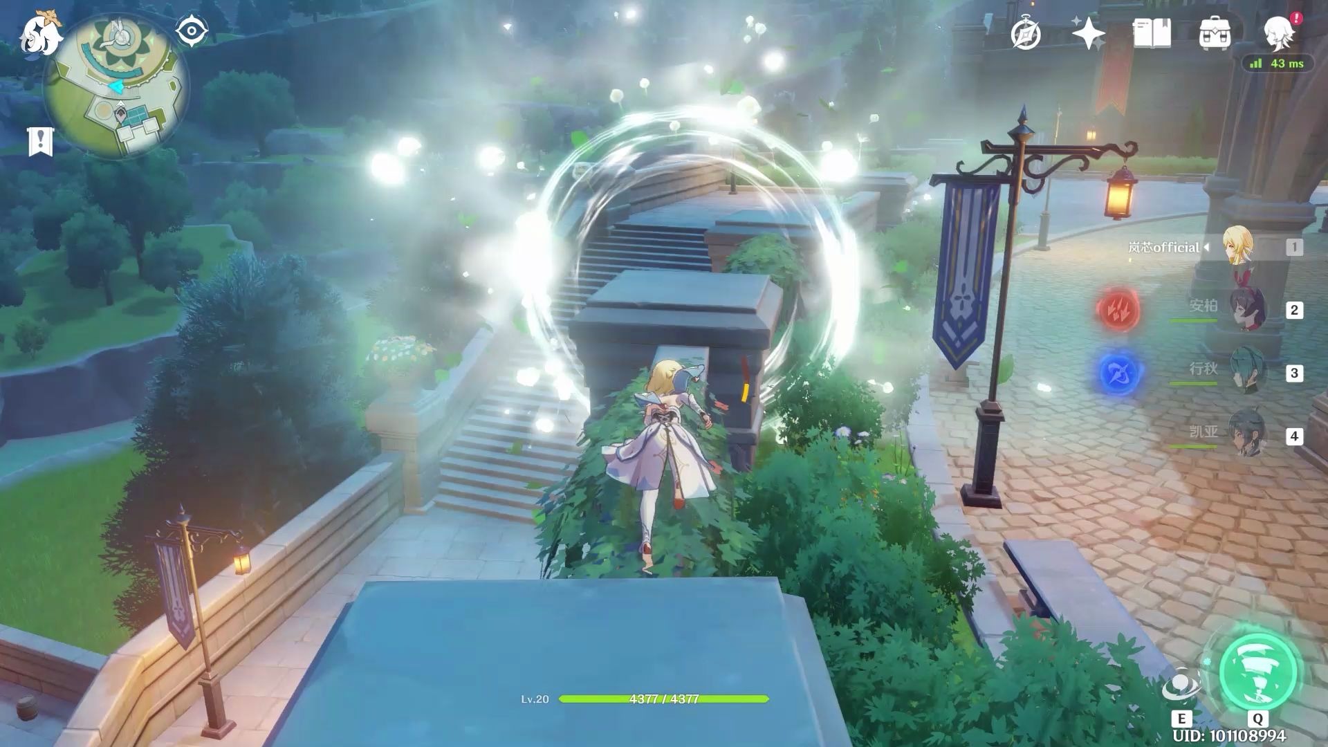 【原神】蒙德城广场雕像任务-隐藏宝箱