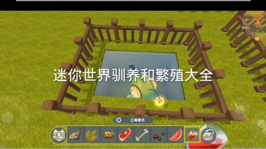 迷你世界驯养和繁殖大全