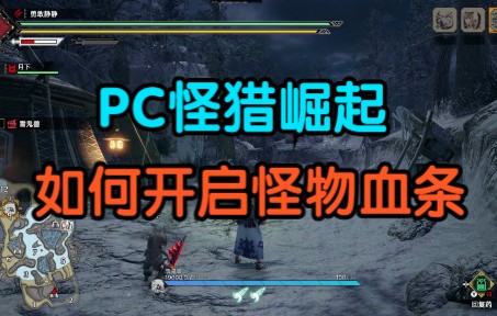 怪物猎人崛起/曙光【显血MOD/插件】hunter pie 教程/教学_单机游戏...