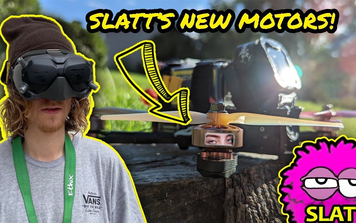 MurdersFPV# 新T-Motor Slatts 2306.3 1700KV评测