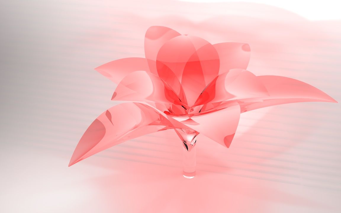【C4D】水晶花制作教程