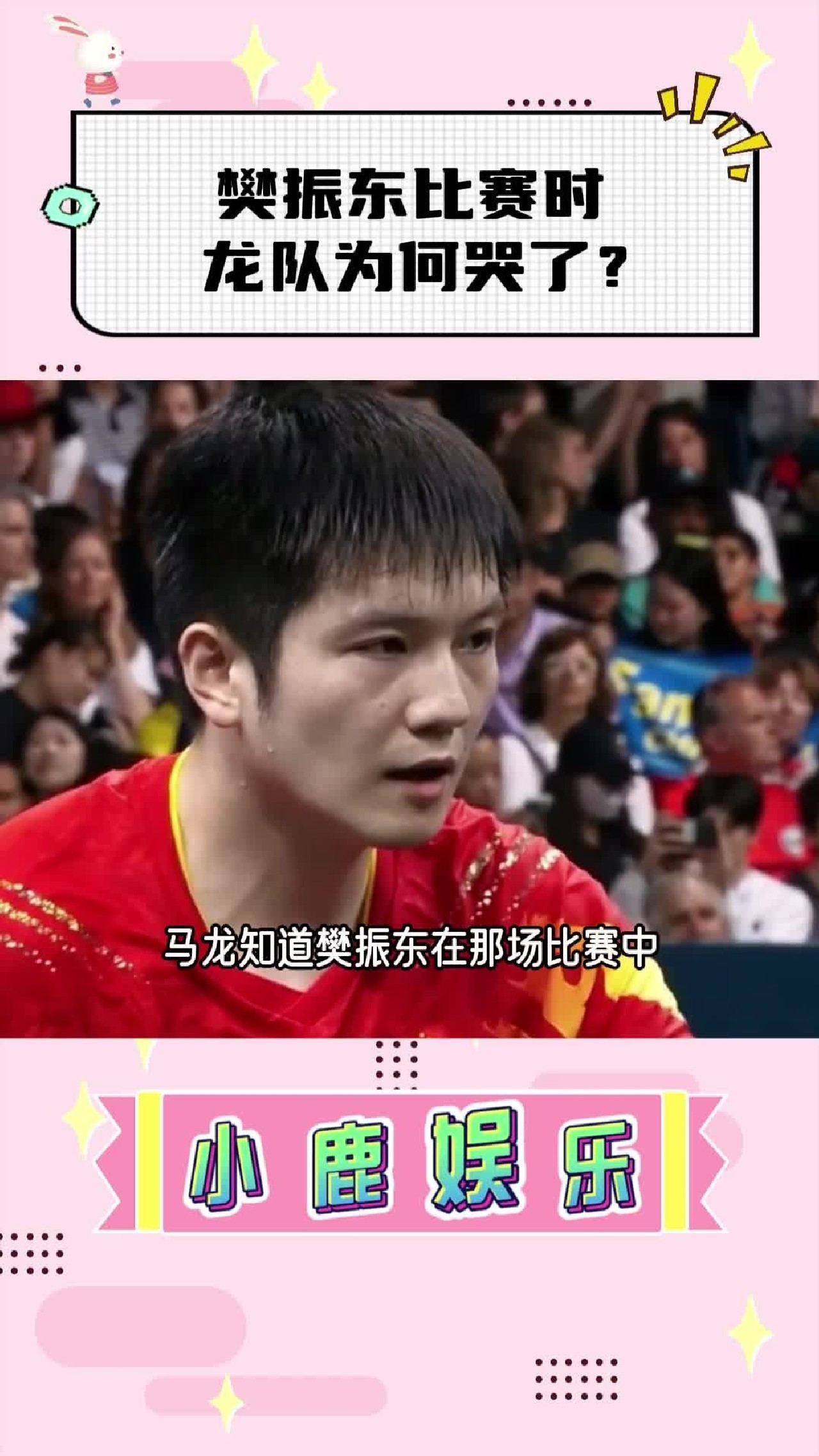 樊振东比赛时龙队为何哭了?
