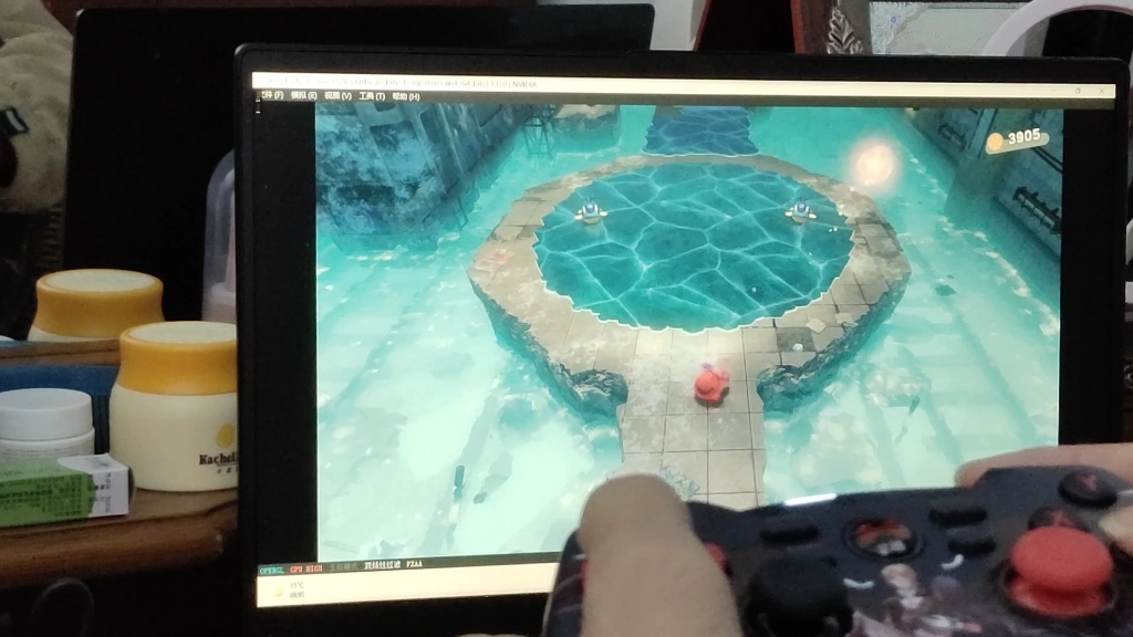 电脑用游戏手柄玩星之卡比探索发现