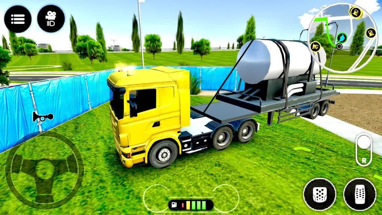 模拟驾驶大卡车城市运输游戏