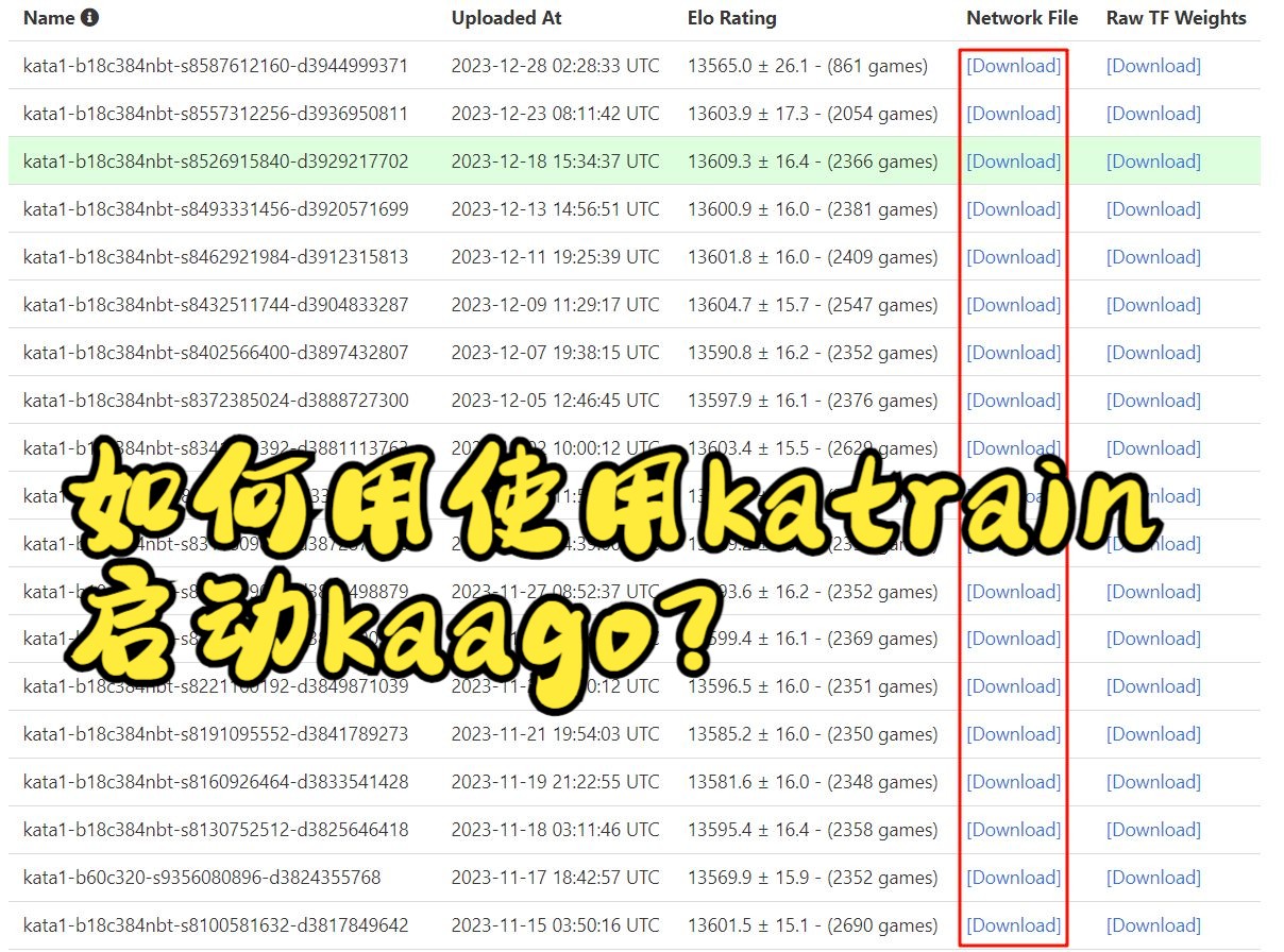 2024的第一个视频,如何用katrain启动katago?