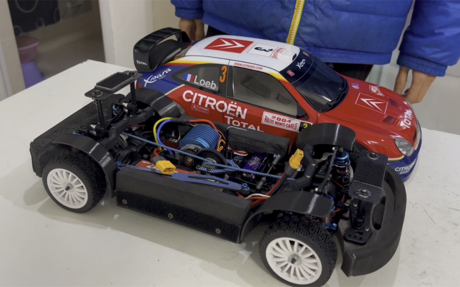 自研Diy超牢固隐藏仿真RC车壳固定攻略