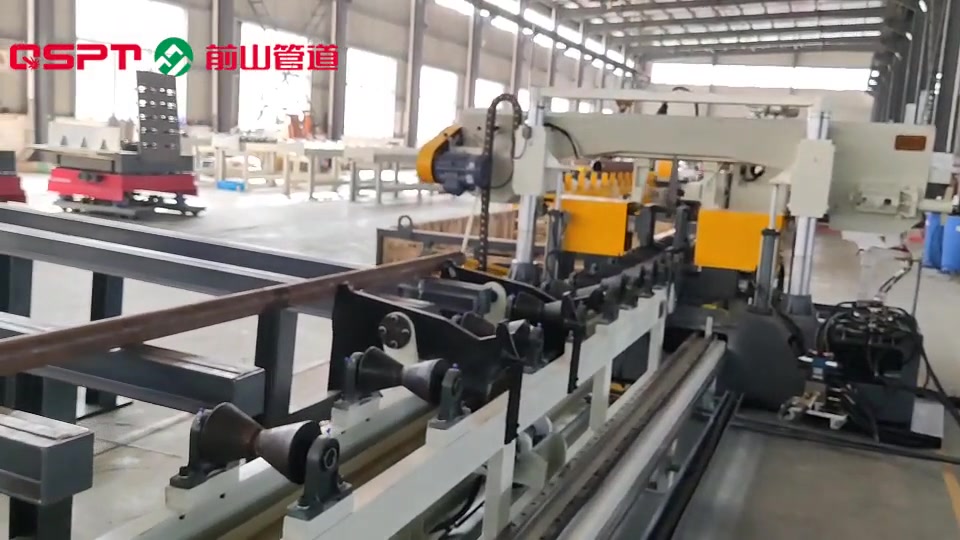 管道数控切割带锯床