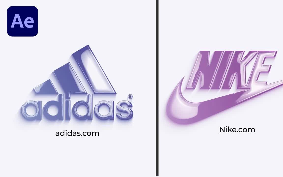 无插件!教你用AE制作经典商标动画