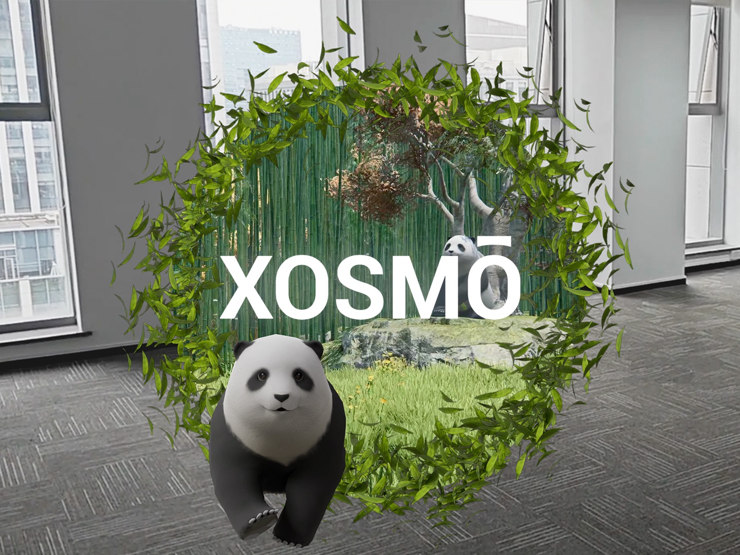 Rokid x XOSMŌ | AR熊猫馆 开启时空交互