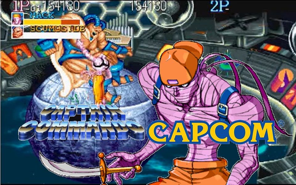 【街机】名将/上尉密令 美版 双最高难度 外星木乃伊马克.珍尼帝 一命...