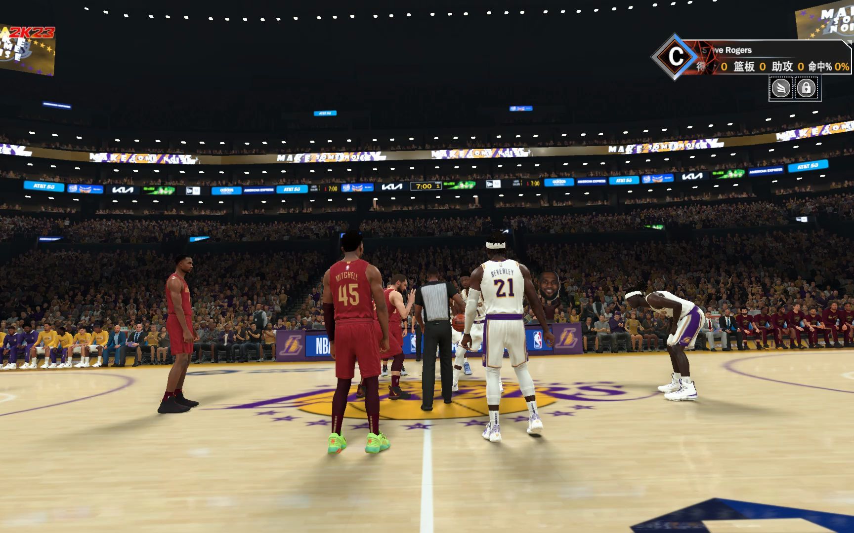 【刺客实况解说】NBA2K23生涯模式娱乐视频第七期:大战勒布朗