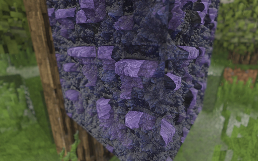 【我的世界】超真实材质展示(眨眼补帧)