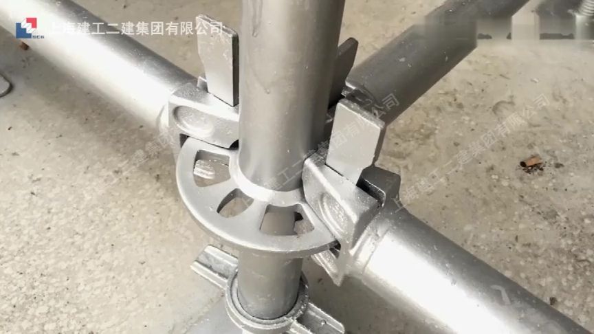 盘扣式脚手架工艺原理及组成,简单明了