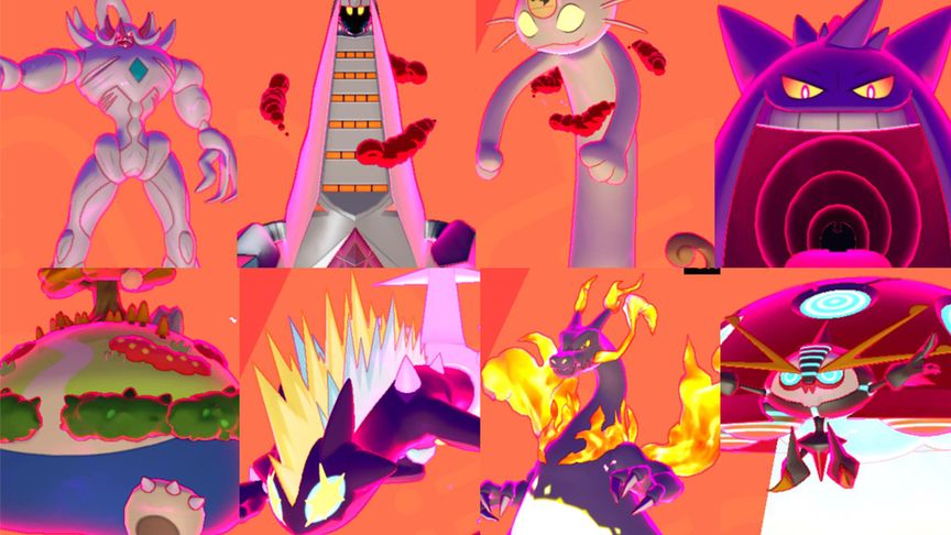 26只超极巨化 全图鉴精灵展示【宝可梦剑盾】