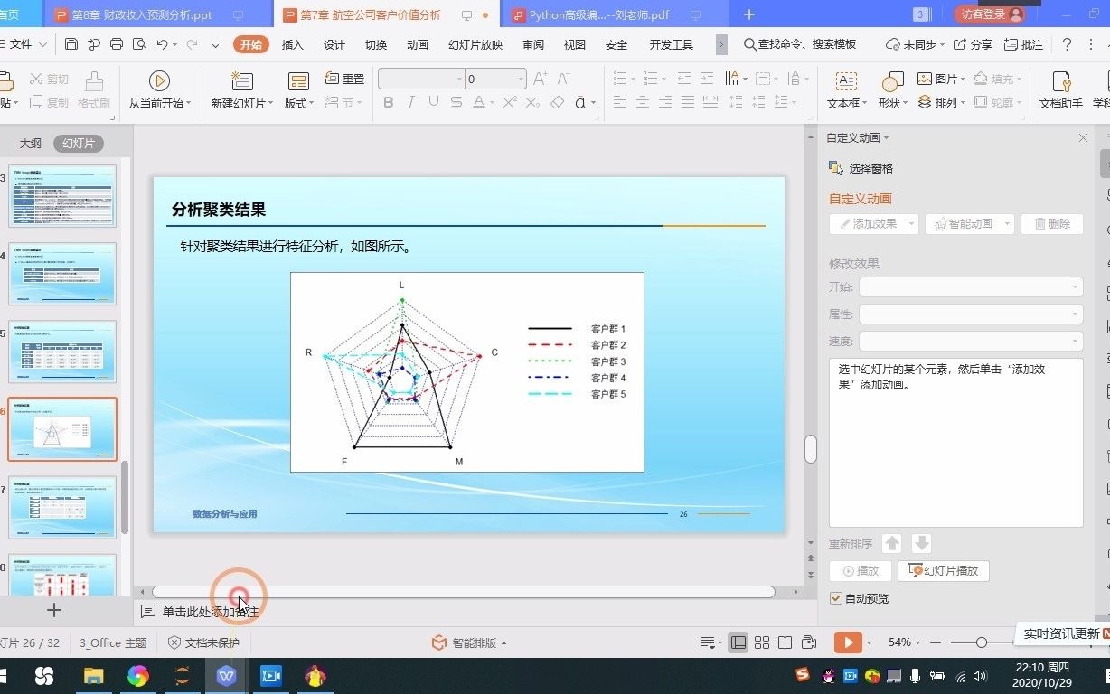 7.2 使用K-Means算法进行客户分群