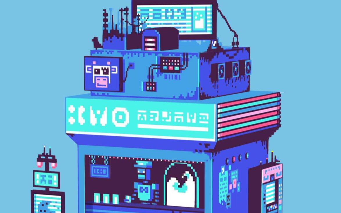 像素世界场景制作流程,初学者新手案例,一起来建模吧~