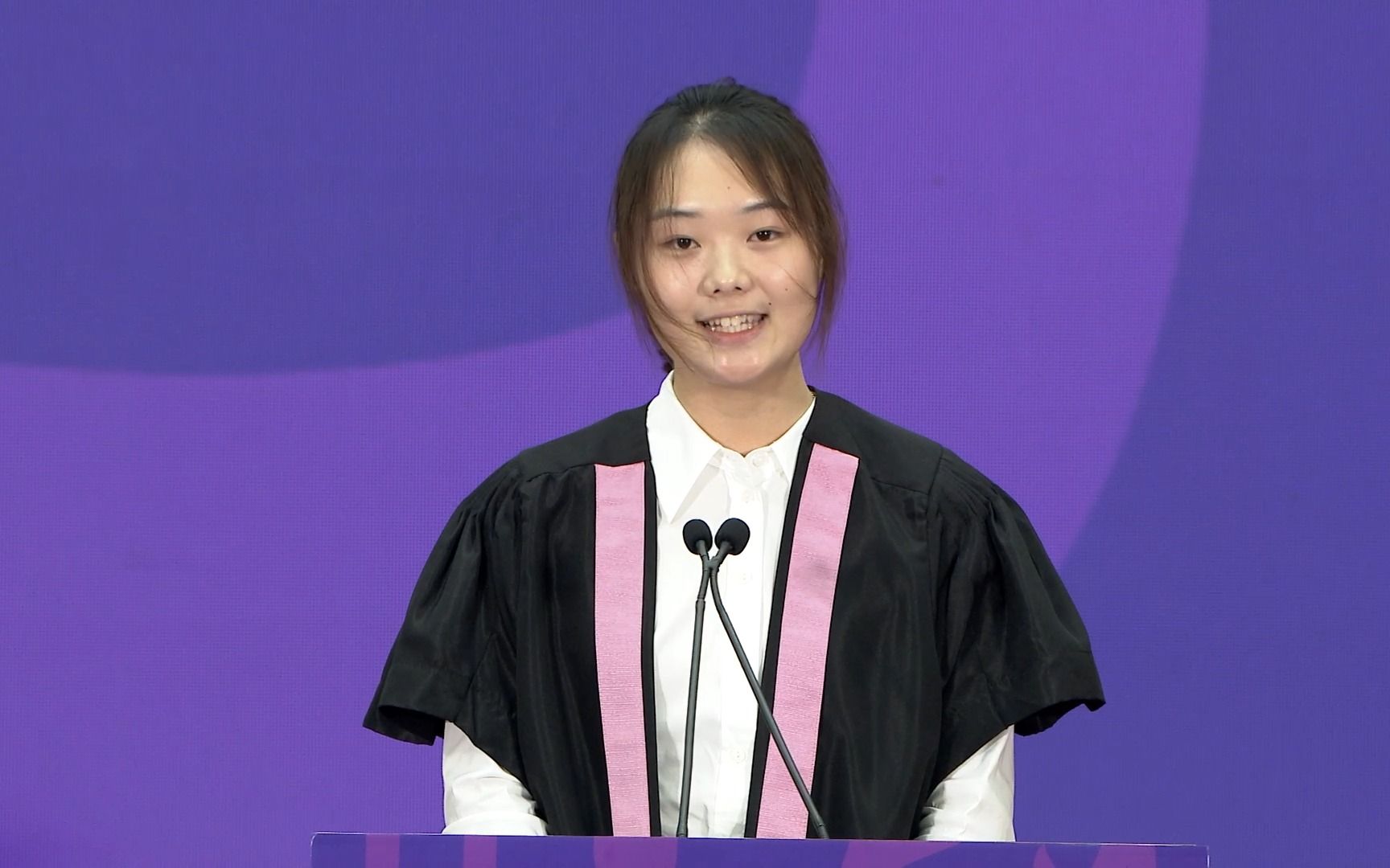 本科生新生代表江籽睿在港中大(深圳)2023年度入学典礼上的发言