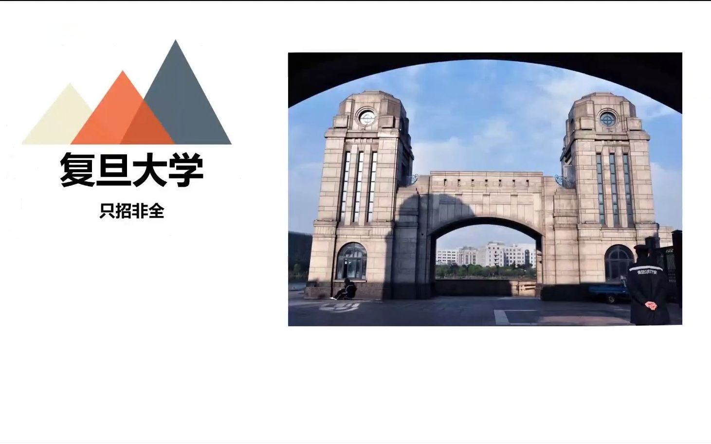 2023考研择校 | 复旦大学MPAcc-只招非全