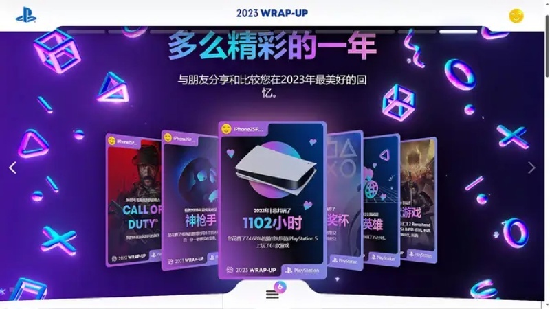 PS4PS5 你知道2023年你都玩了多少游戏吗?