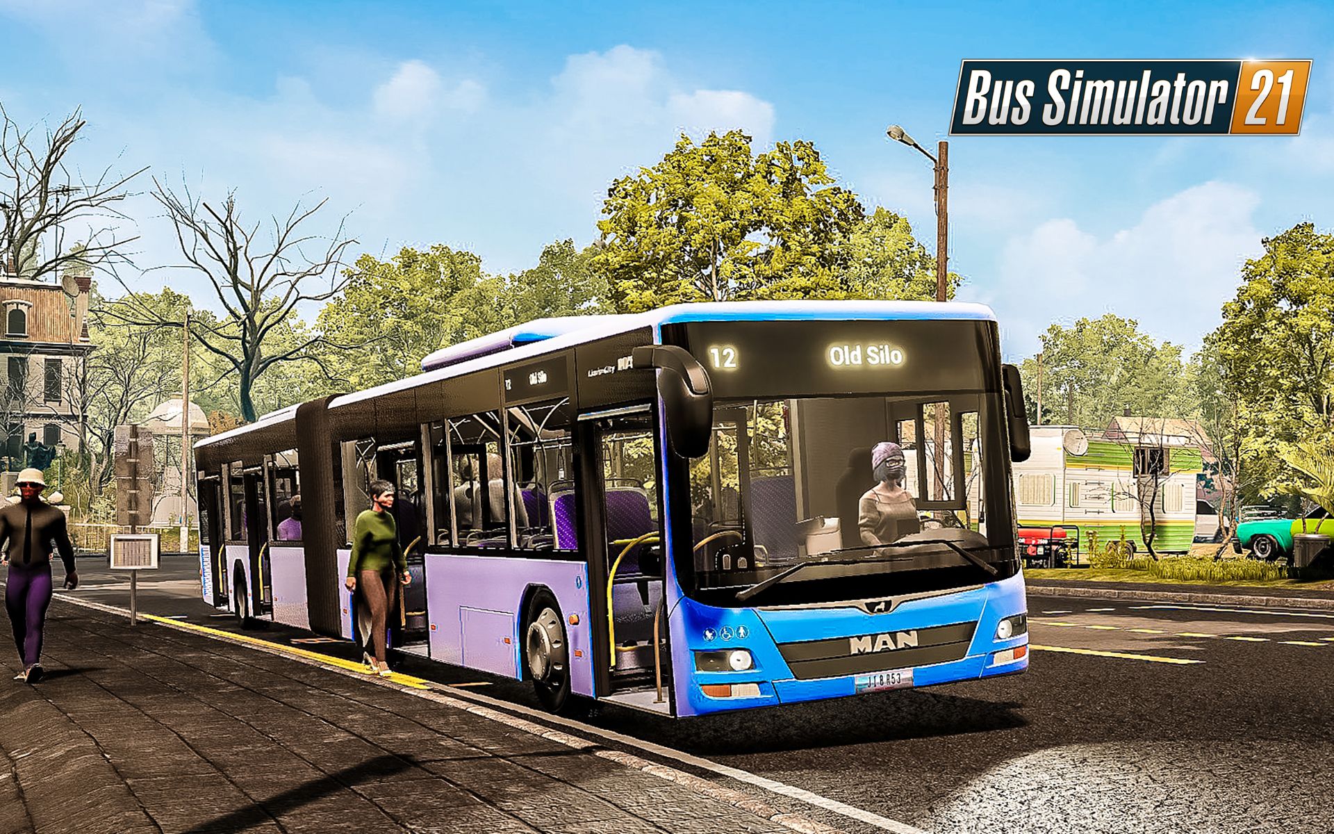 巴士模拟21 天使海岸 #11:驾驶曼恩A23前往库博波特 | Bus Simulator ...