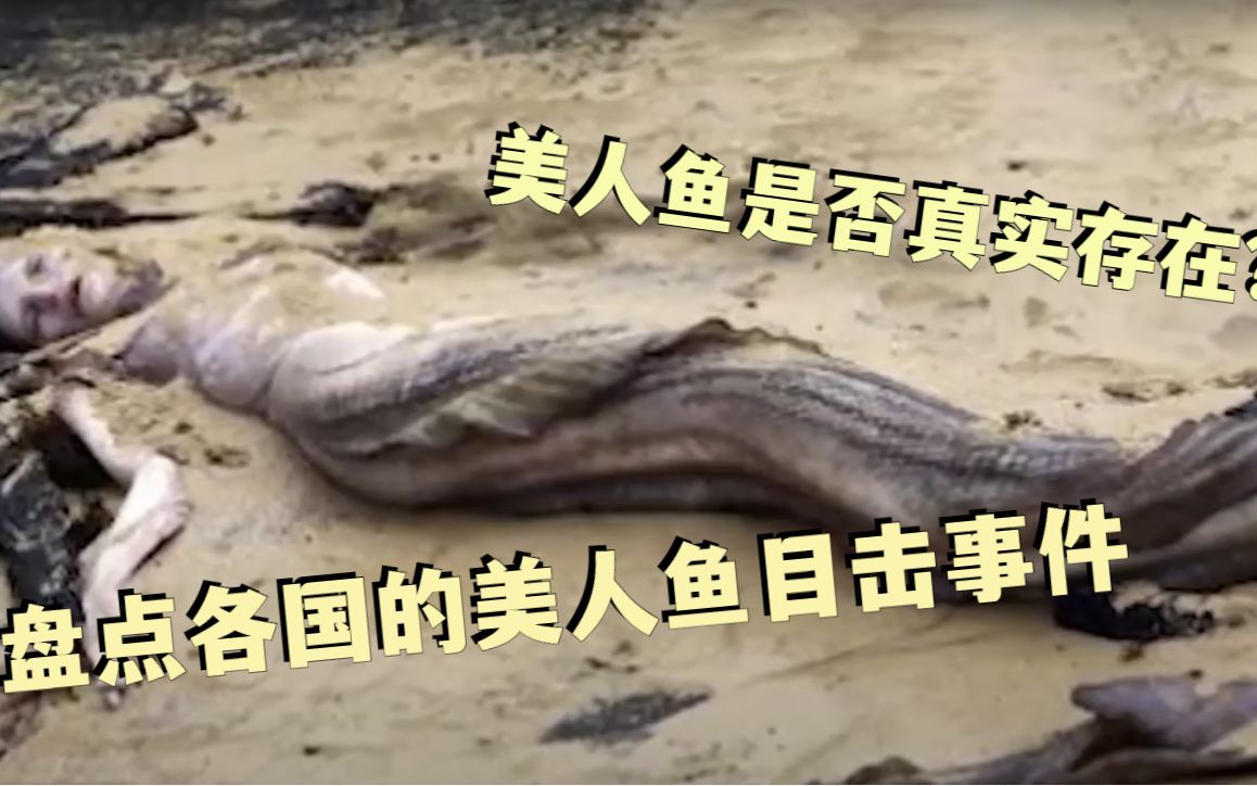 美人鱼是真实存在的吗?盘点各国美人鱼目击事件