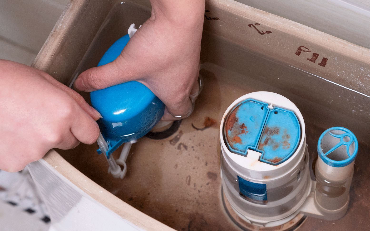 今天才知道,马桶水箱里有个小机关,调节一次,马桶水量足冲劲大